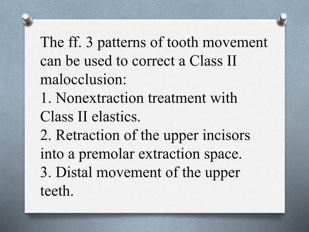 Class II Malocclusion (Camouflage Treatment) | PPTX | Dental Health ...
