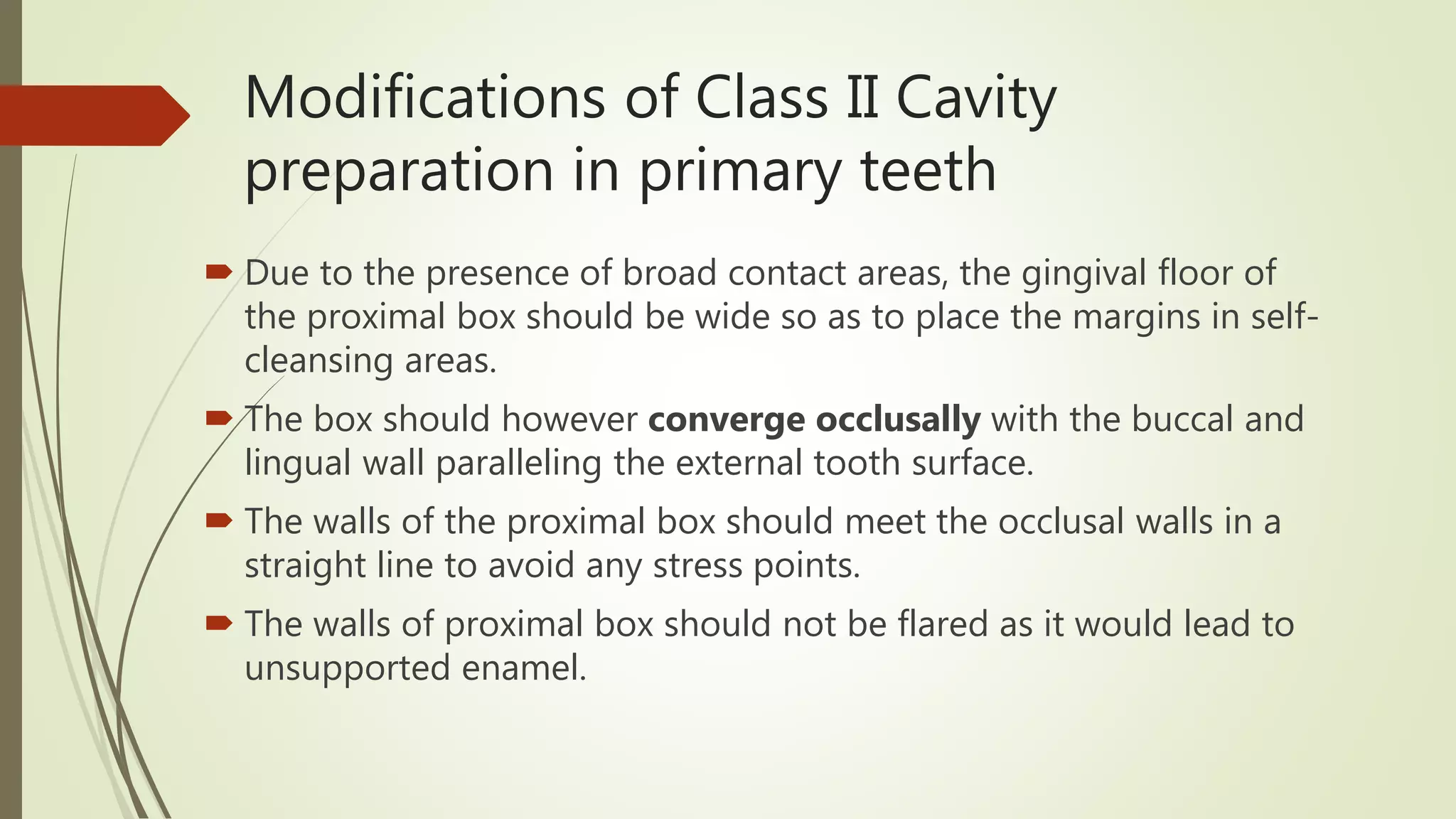 Class II cavity preparation | PPTX