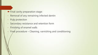 Class II cavity preparation | PPTX