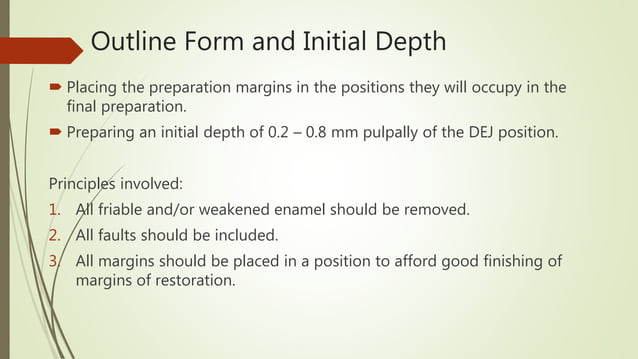 Class II cavity preparation | PPTX | Dental Health | Diseases and ...