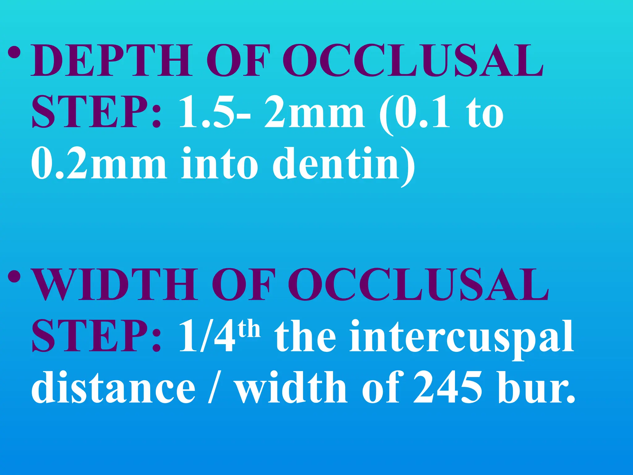 CLASS II CAVITY PREPARATION for amalgam | PPTX