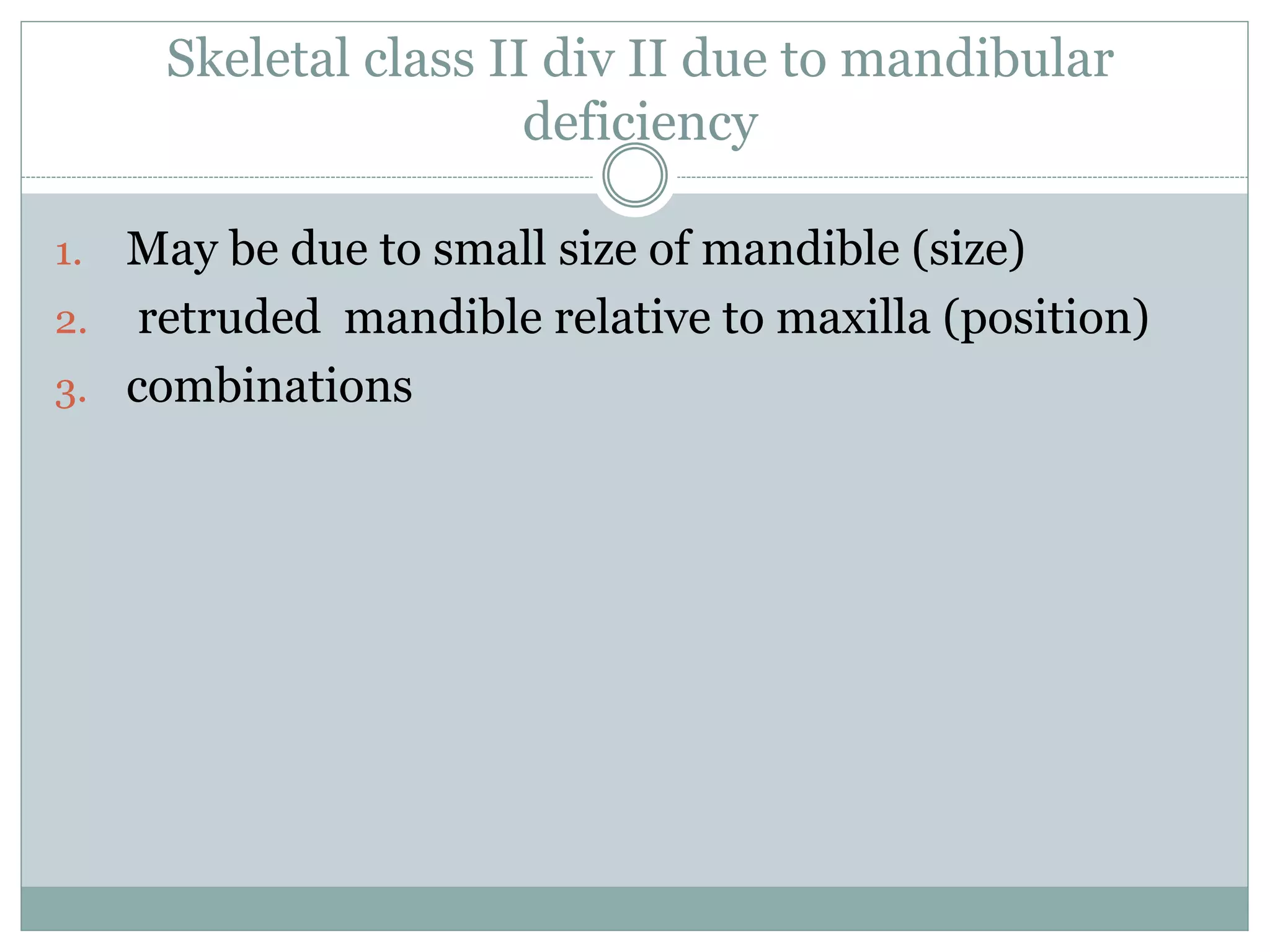Class ii div 2 | PPTX