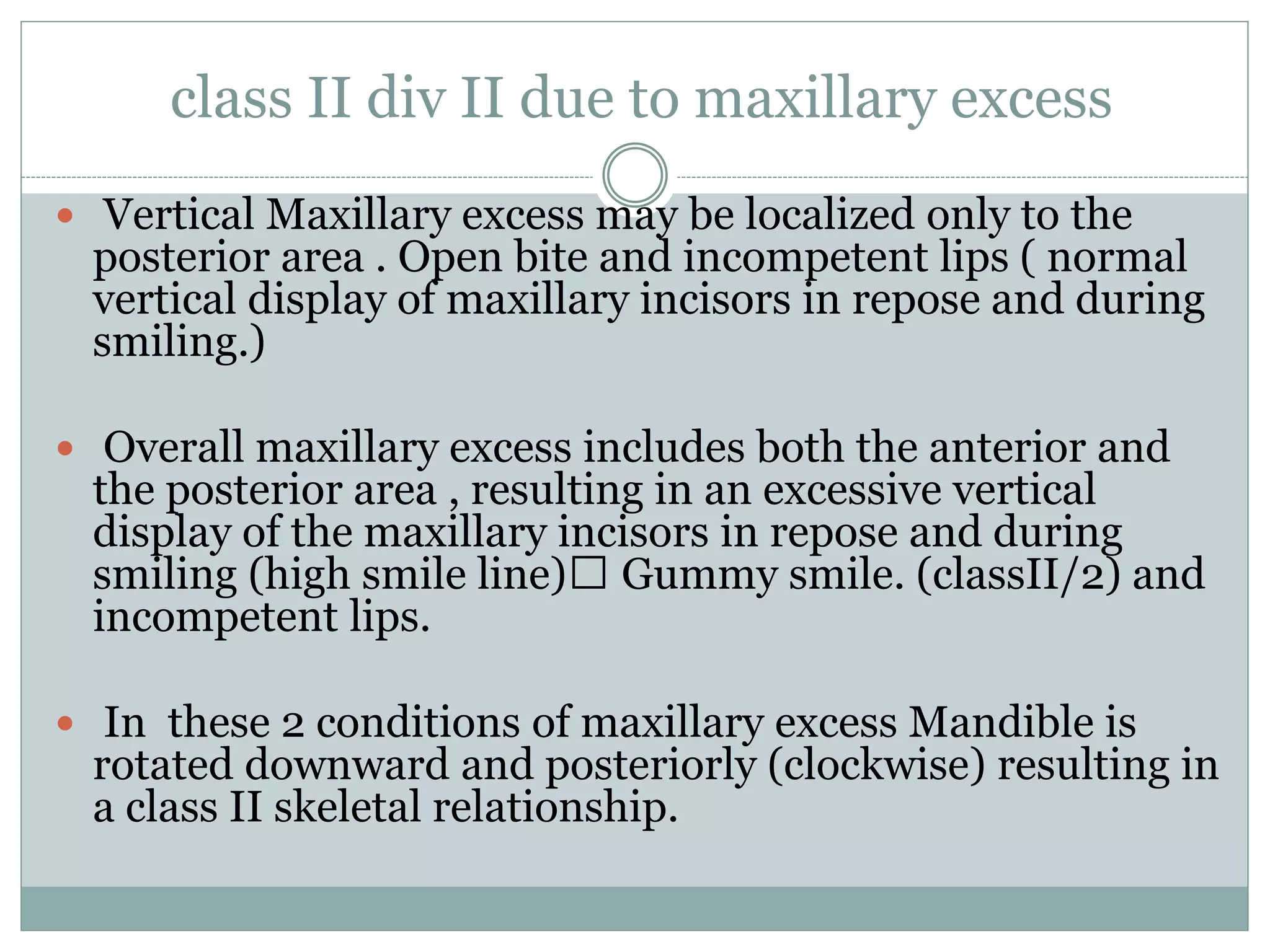 Class ii div 2 | PPTX