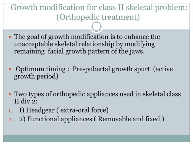 Class ii div 2 | PPTX | Dental Health | Diseases and Conditions