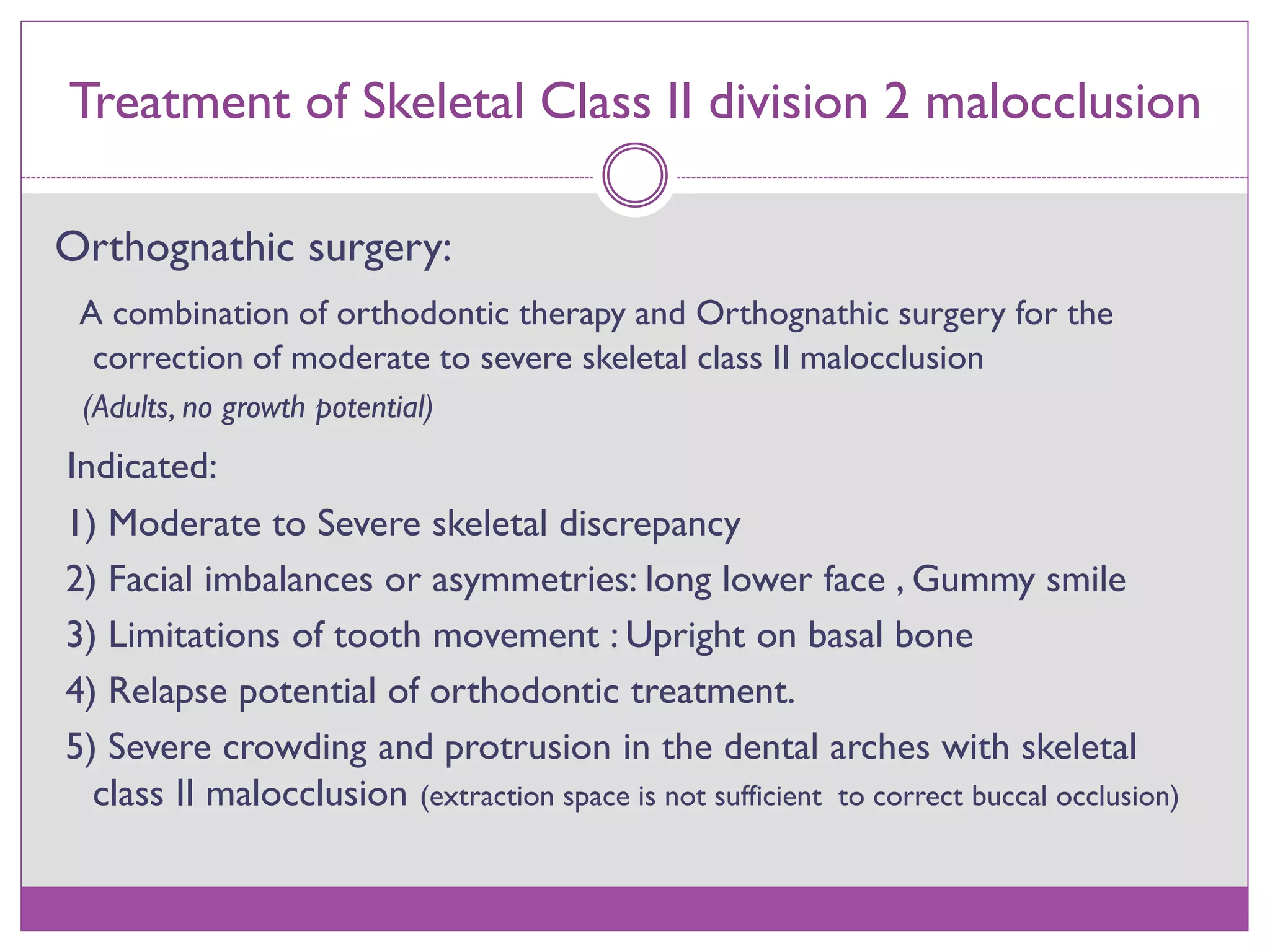 Class II division 2 malocclusion | PPTX