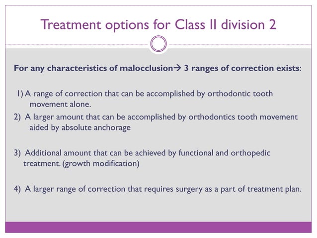 Class II division 2 malocclusion | PPTX