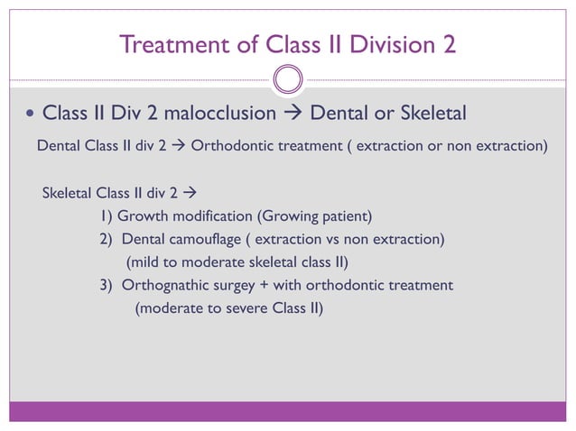 Class II division 2 malocclusion | PPTX