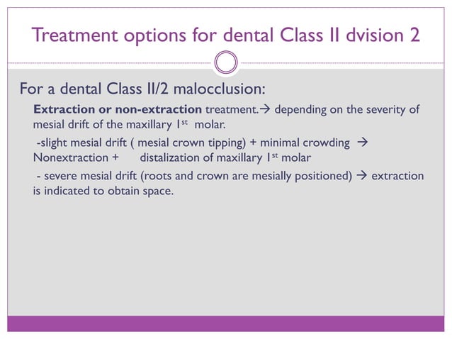 Class II division 2 malocclusion | PPTX