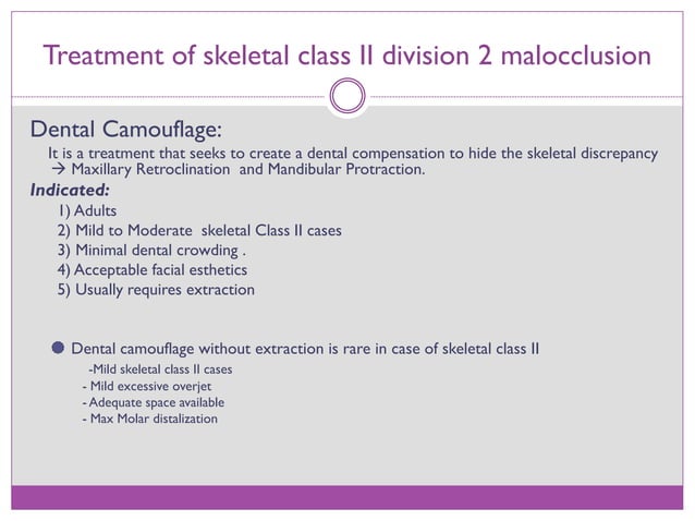 Class II division 2 malocclusion | PPTX
