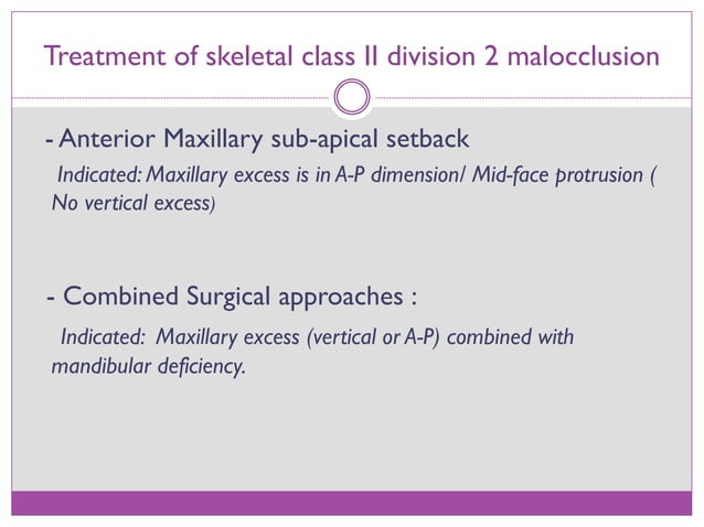 Class II division 2 malocclusion | PPTX