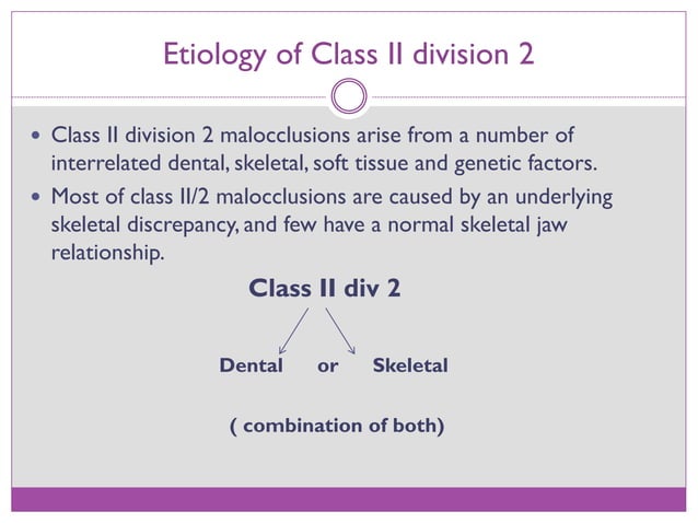 Class II division 2 malocclusion | PPTX
