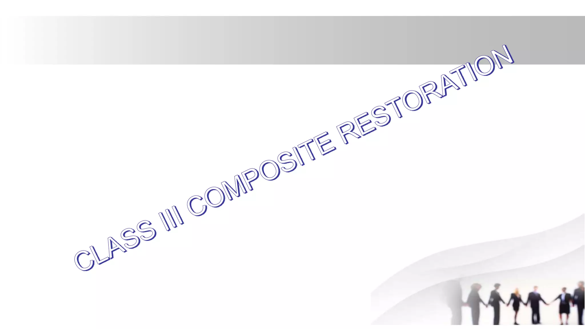 Class iii cavity preparation | PPTX