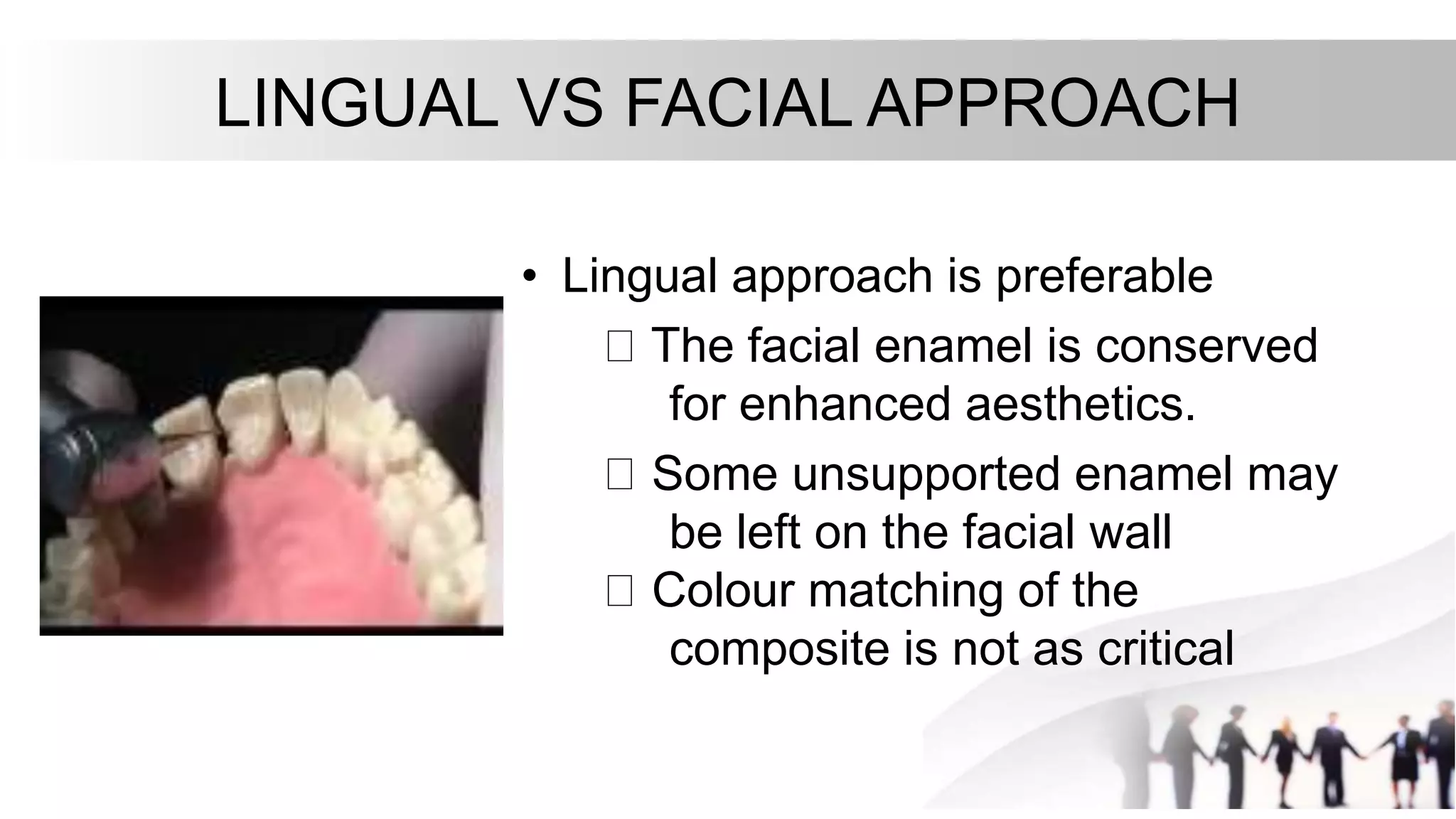 Class iii cavity preparation | PPTX