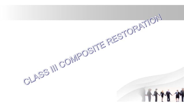 Class iii cavity preparation | PPTX | Dental Health | Diseases and ...