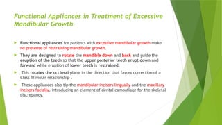 Class III Growth Modification 2.pptx a presentation about class 3 ...