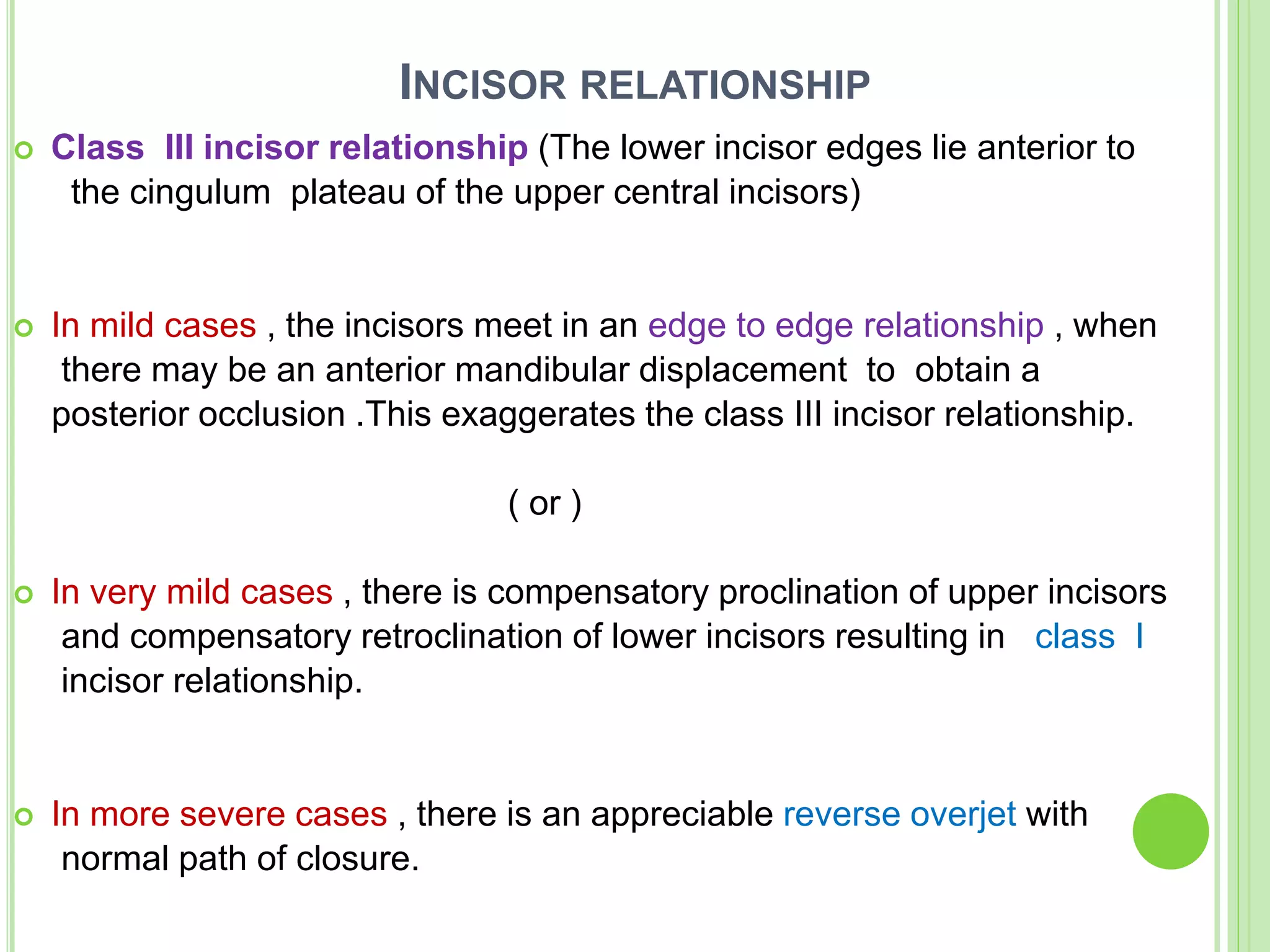 Class III Malocclusion | PPTX