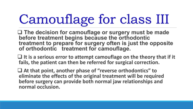 Class iii malocclusion | PPTX