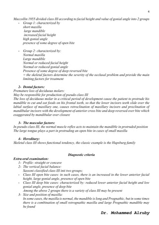 class III malocclusion.docx
