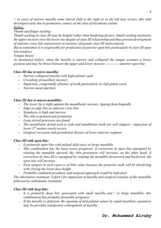 class III malocclusion.docx