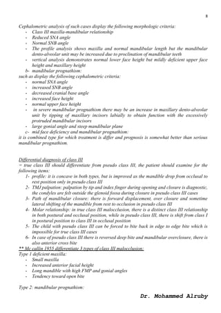 class III malocclusion.docx