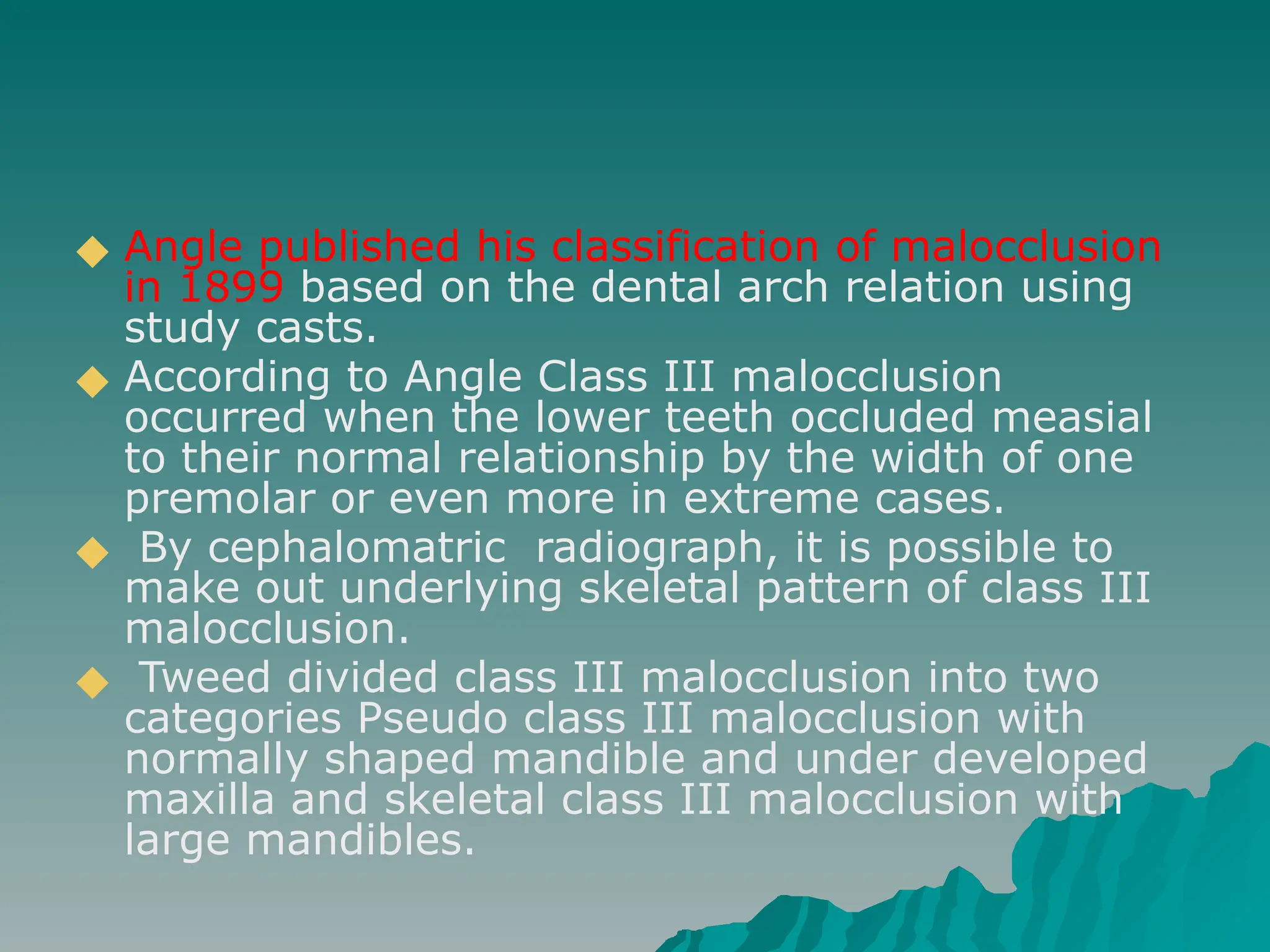 CLASS III MALOCCLUSION diagnosis and treatment.pptx
