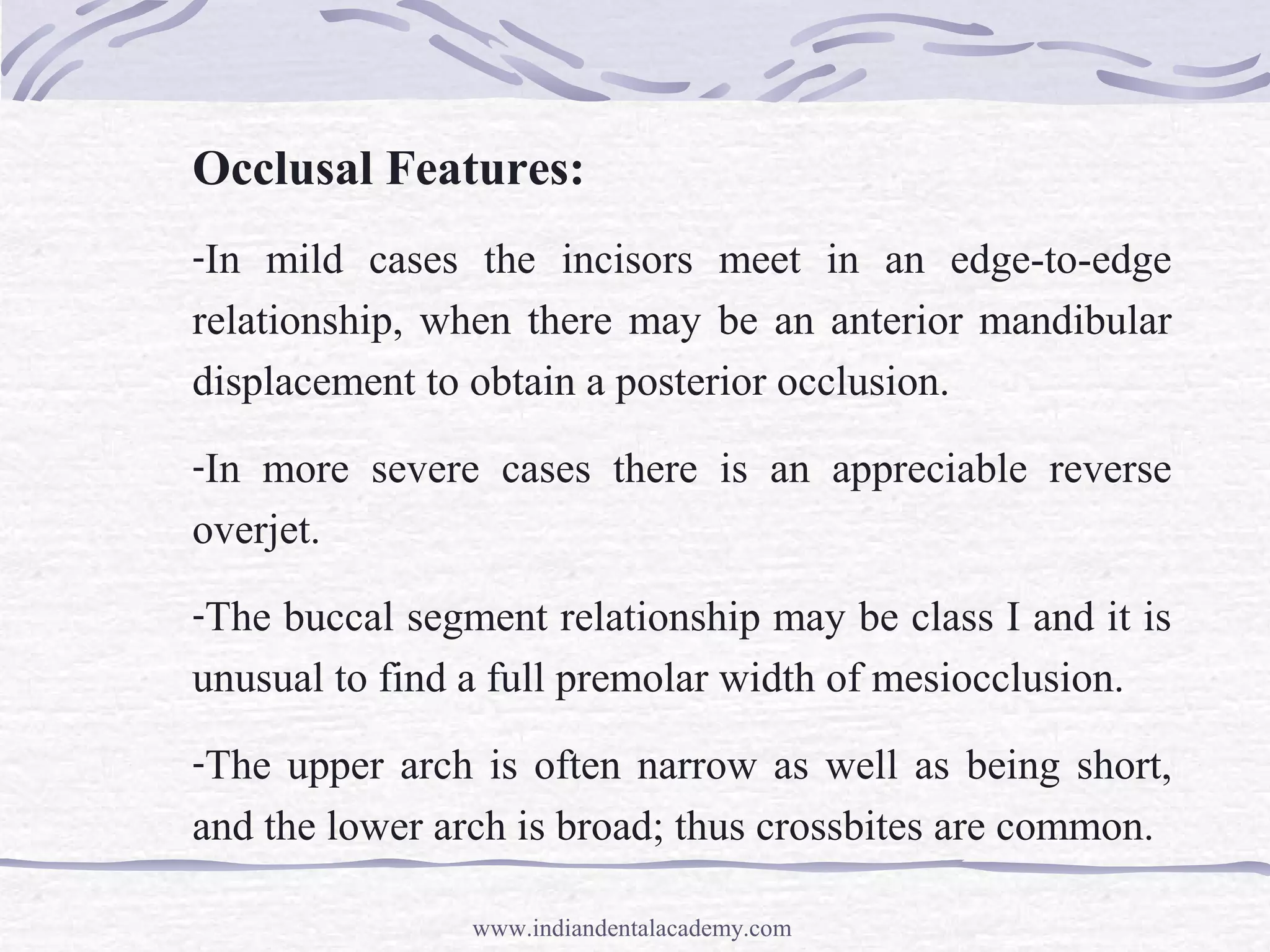 Class 3 malocclusions | PPT