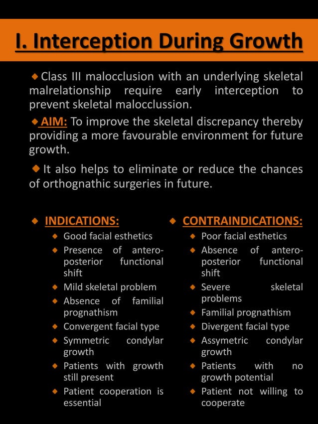 Class III Malocclusion | PPTX