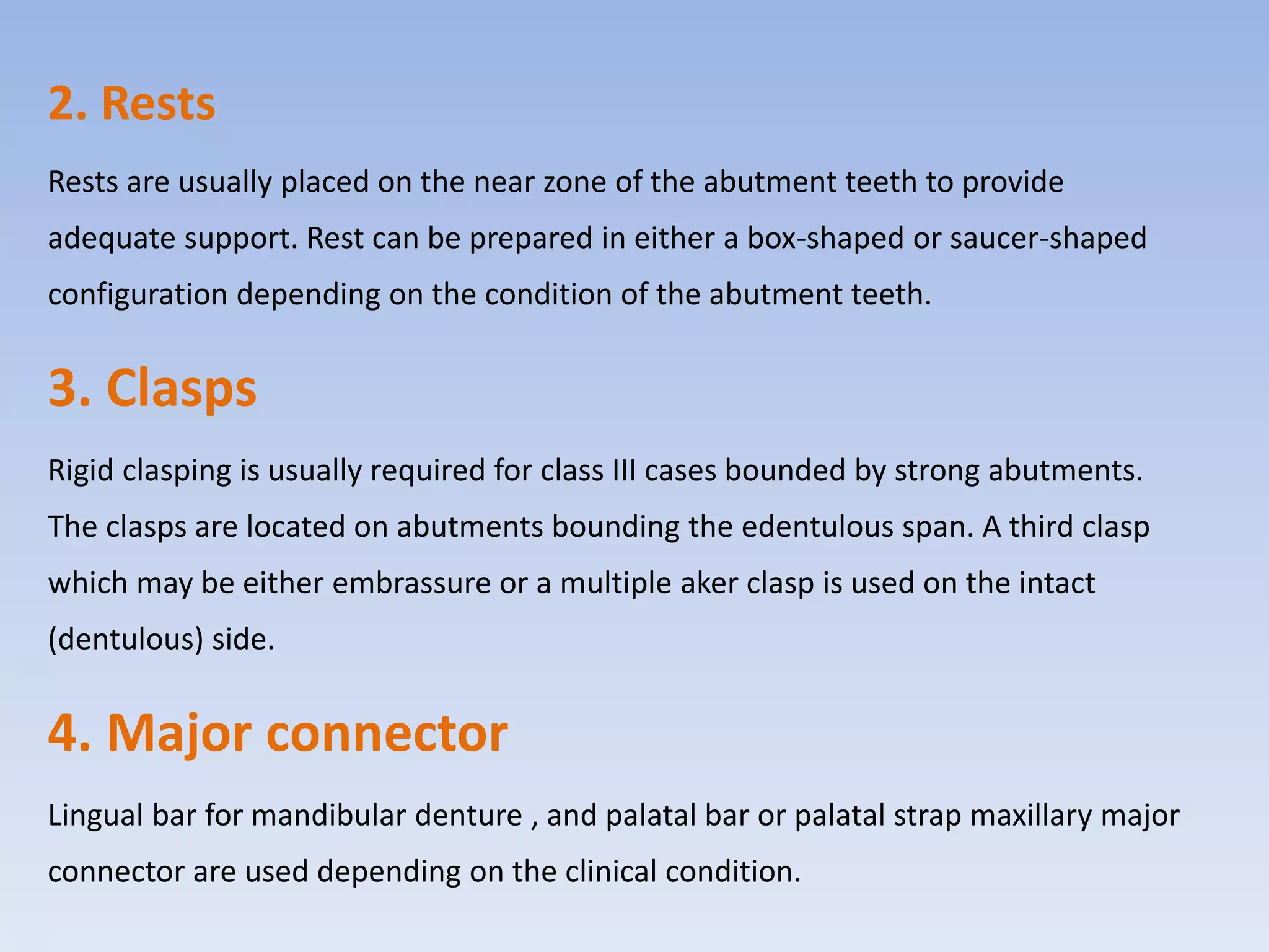 Class iii rpd | PPTX