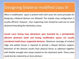 Class iii rpd | PPTX