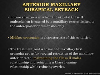 Class ii malocclusion | PPTX