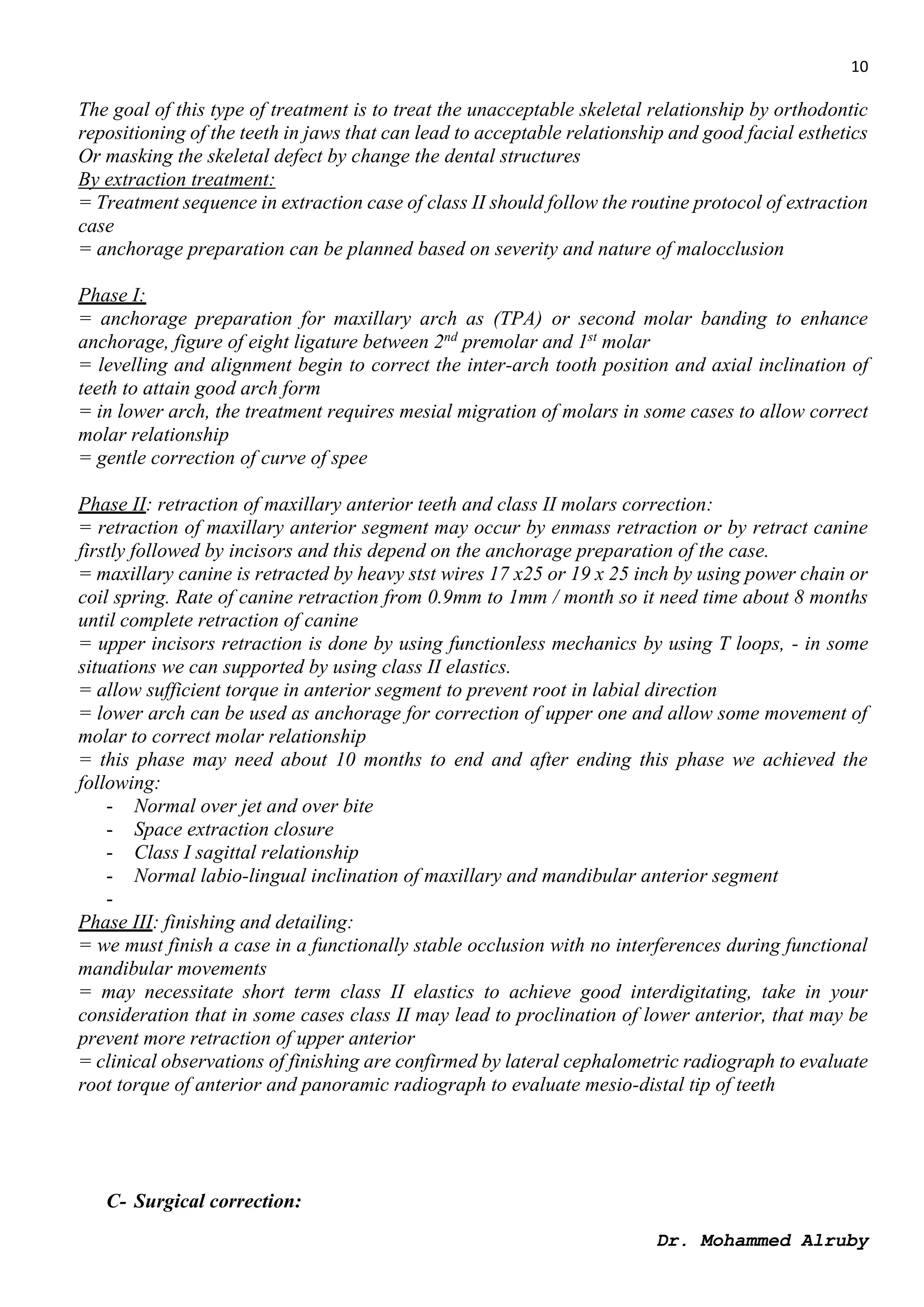 class II malocclusion.docx