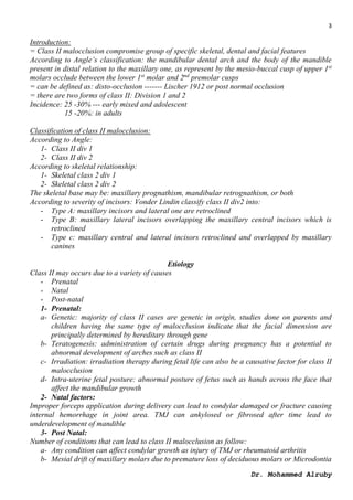 class II malocclusion.docx