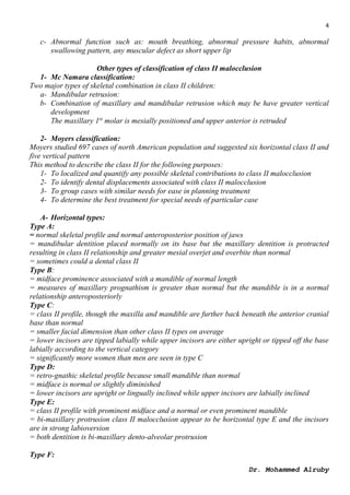 class II malocclusion.docx