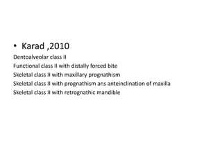 CLASS II MALOCCLUSION diagnosis and treatment.ppt
