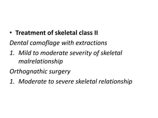 CLASS II MALOCCLUSION diagnosis and treatment.ppt