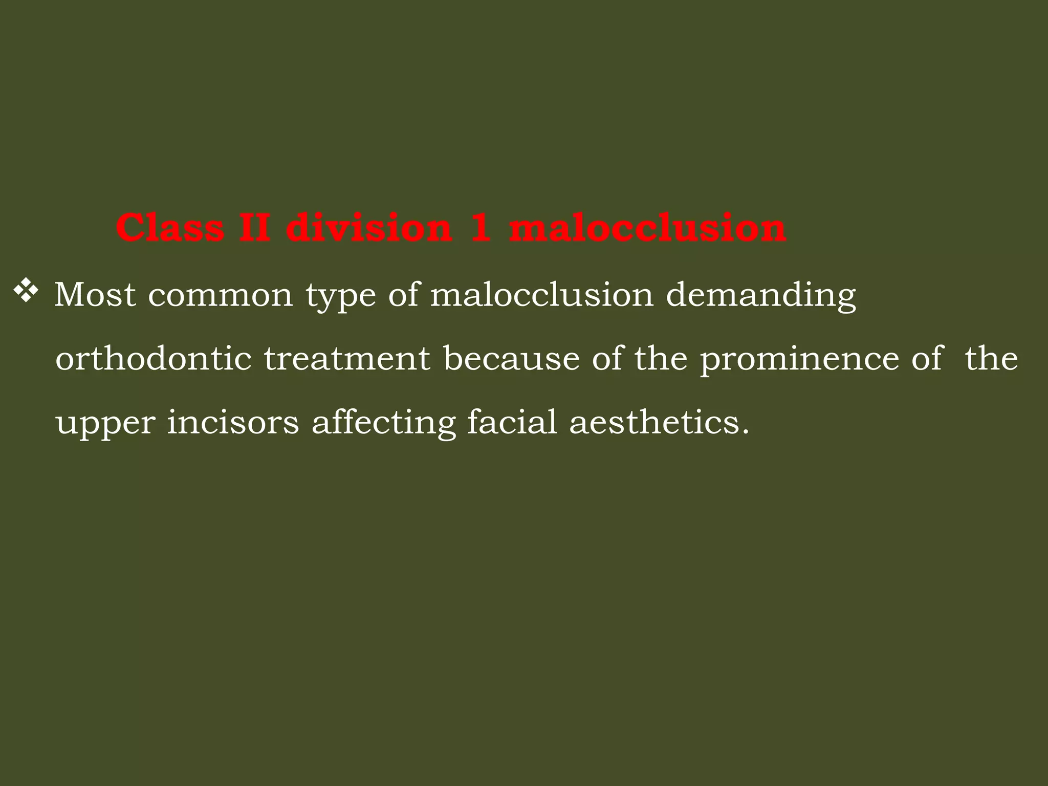 Class II malocclusion | PPT