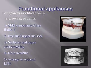 Class ii malocclusion zz | PPTX