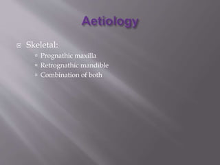 Class ii malocclusion zz | PPTX