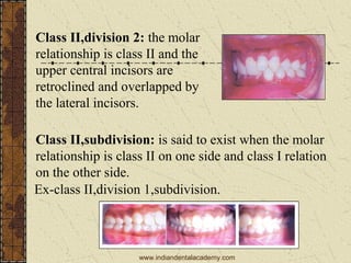 Angles Class 2 malocclusion | PPT