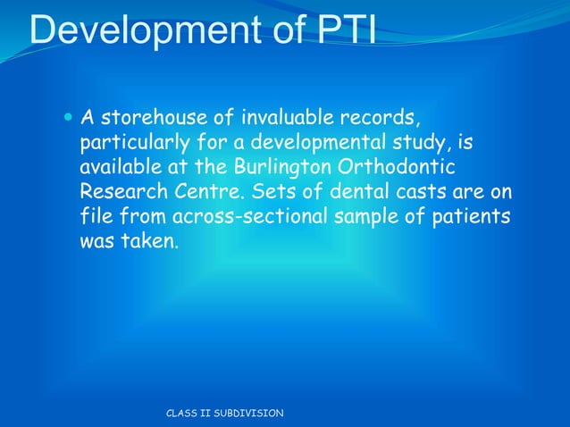 Class II subdivision treatment. ( journal club presentation) | PPTX