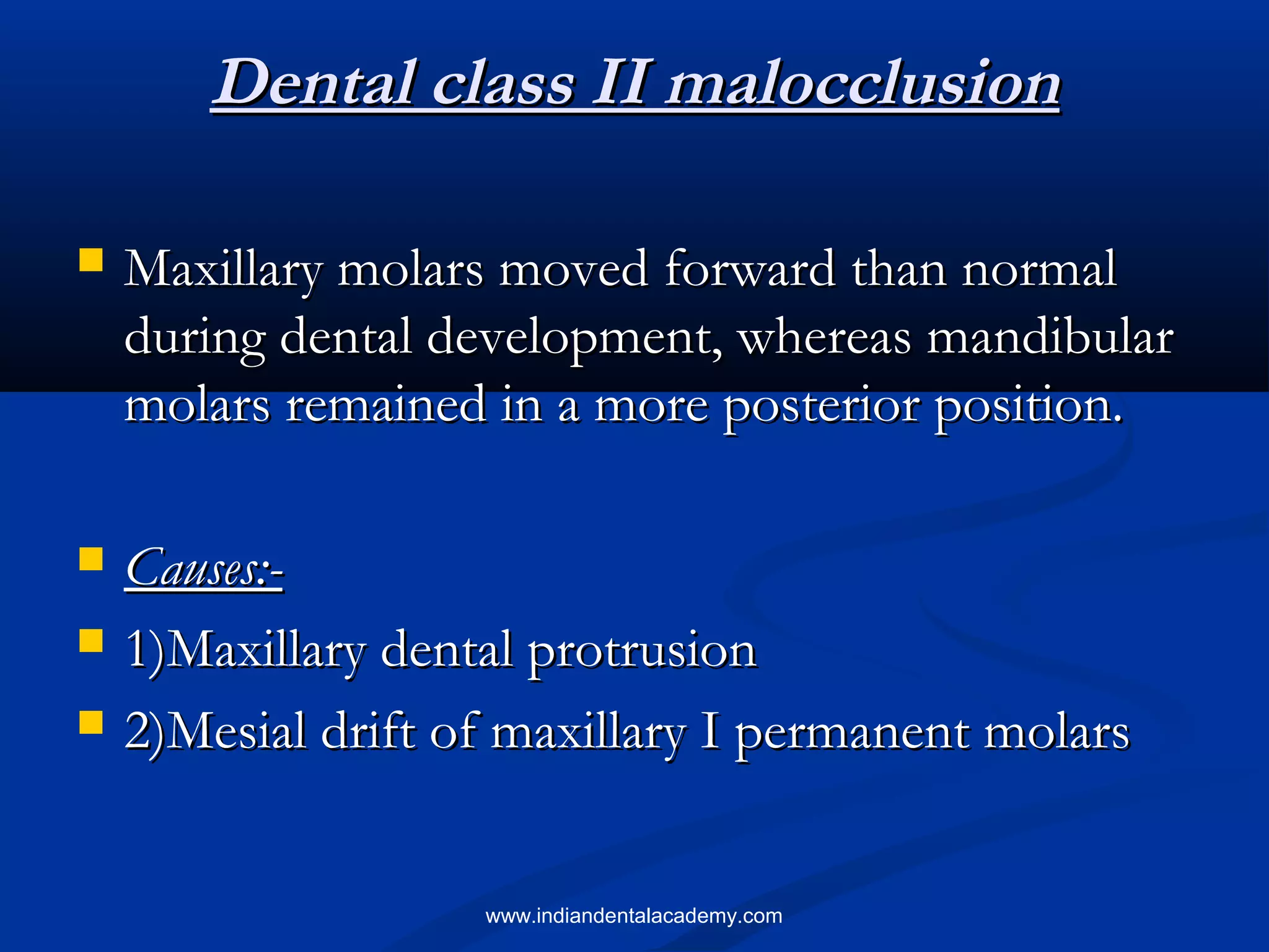 Treatment of Class 2 malocclusion | PPT