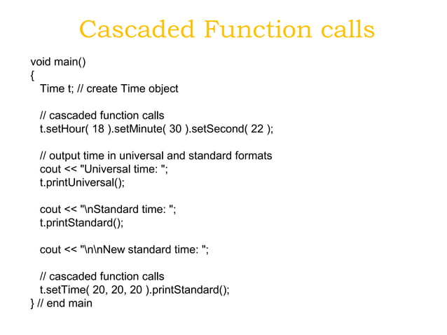 Class ‘increment’ | PPT