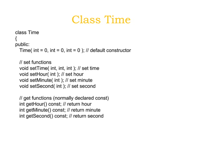 Class ‘increment’ | PPT