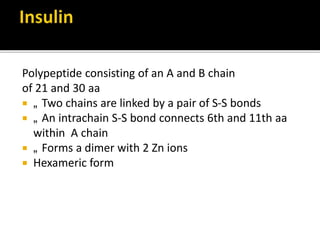 Class insulin 2 | PPTX