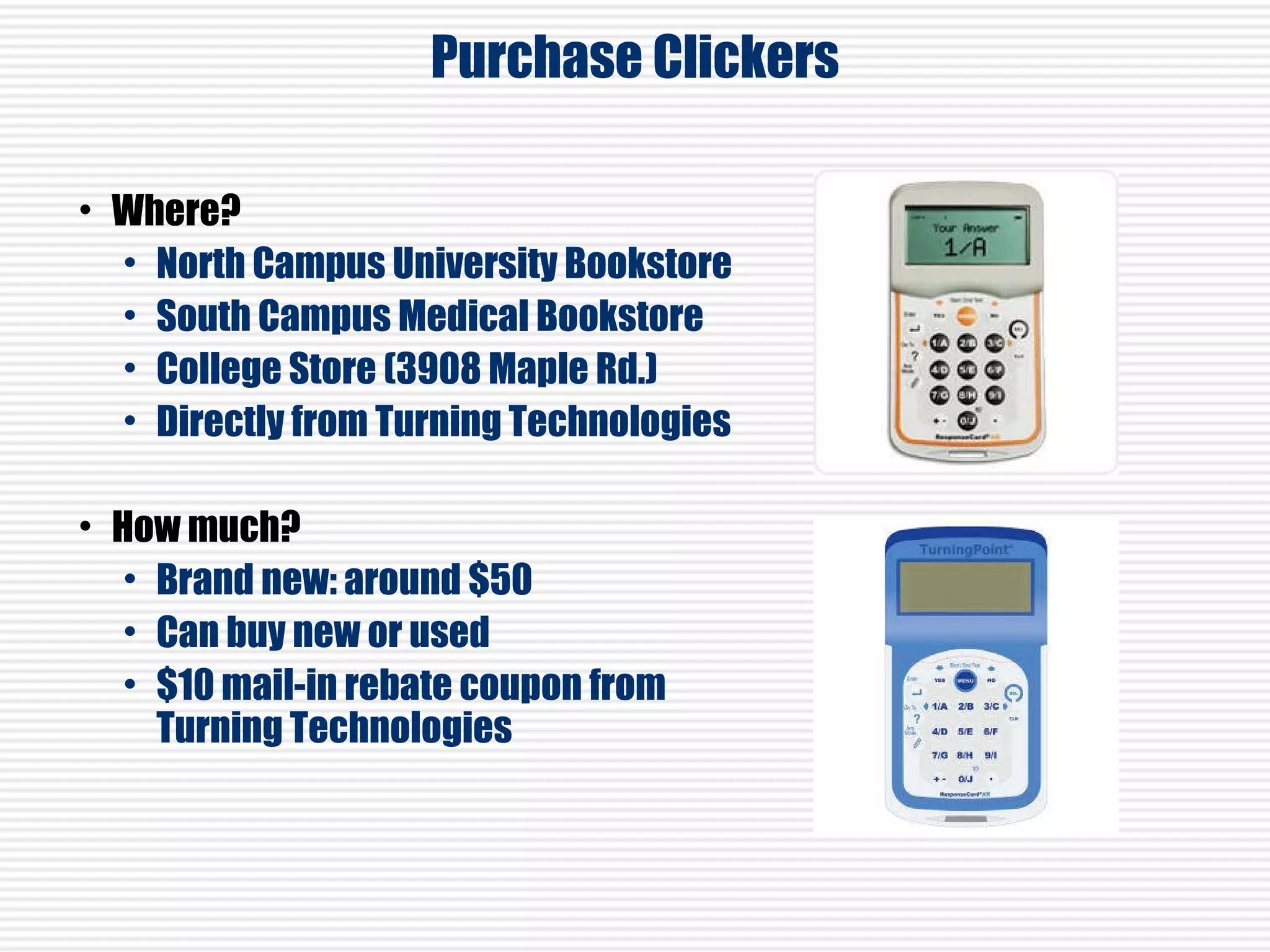 UBclicks Student Introduction | PPT