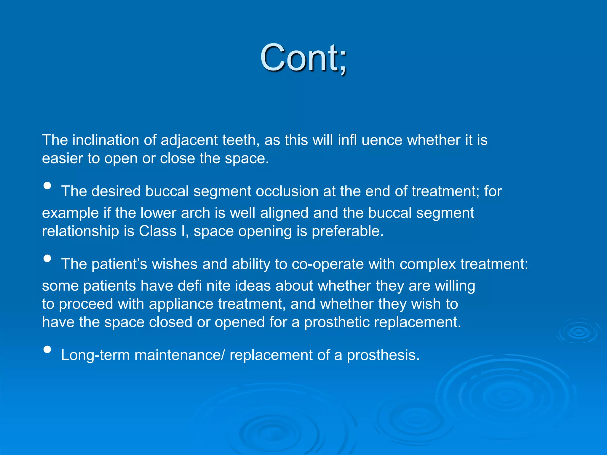 Class i orthodontics Dentistry | PDF