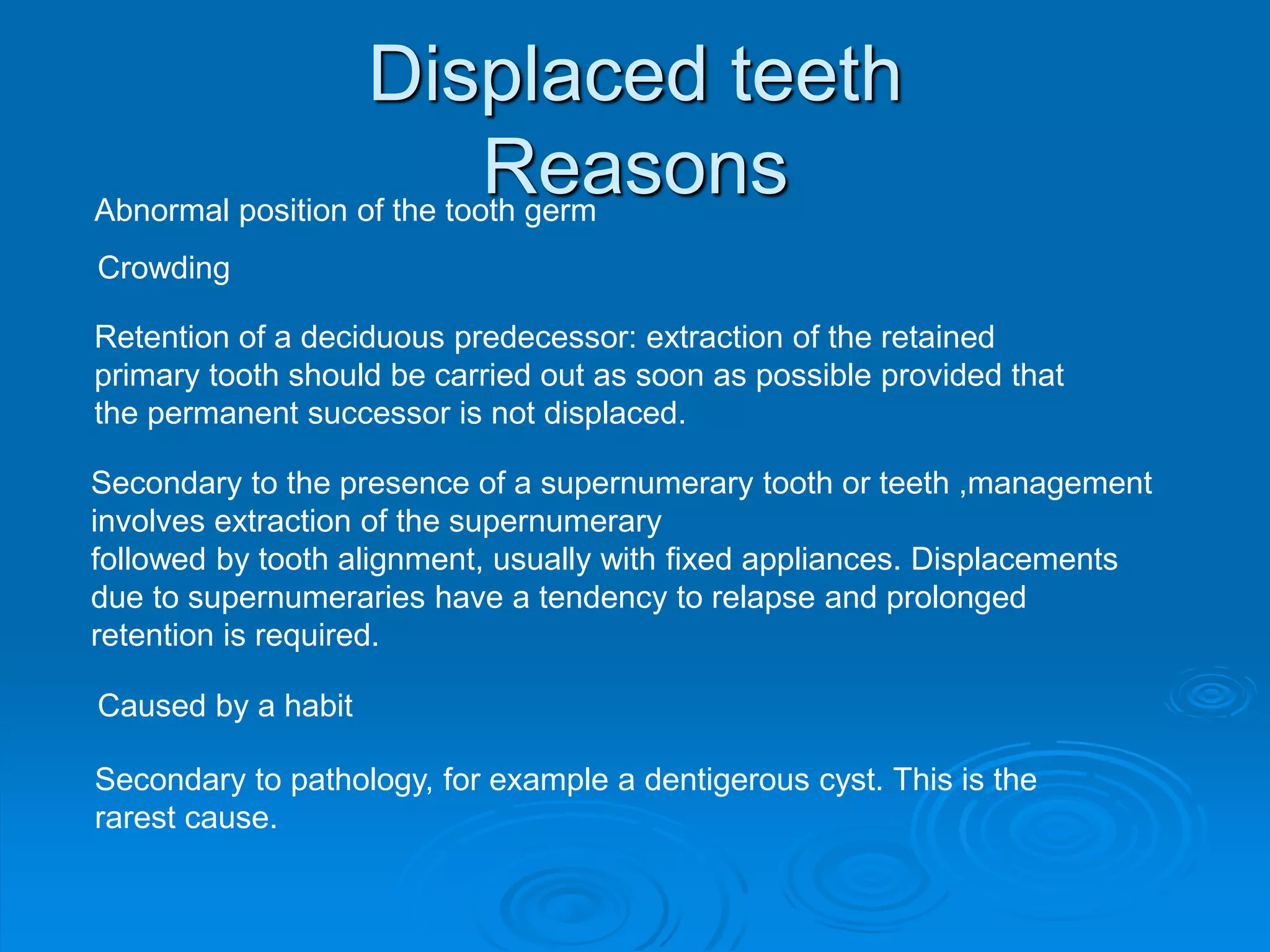 Class i orthodontics Dentistry | PDF