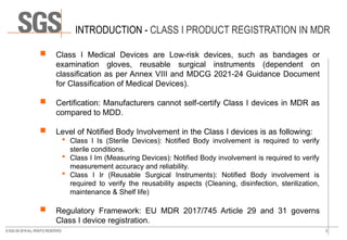 Class I registration and EUDAMED Requirements according to MDR.pptx