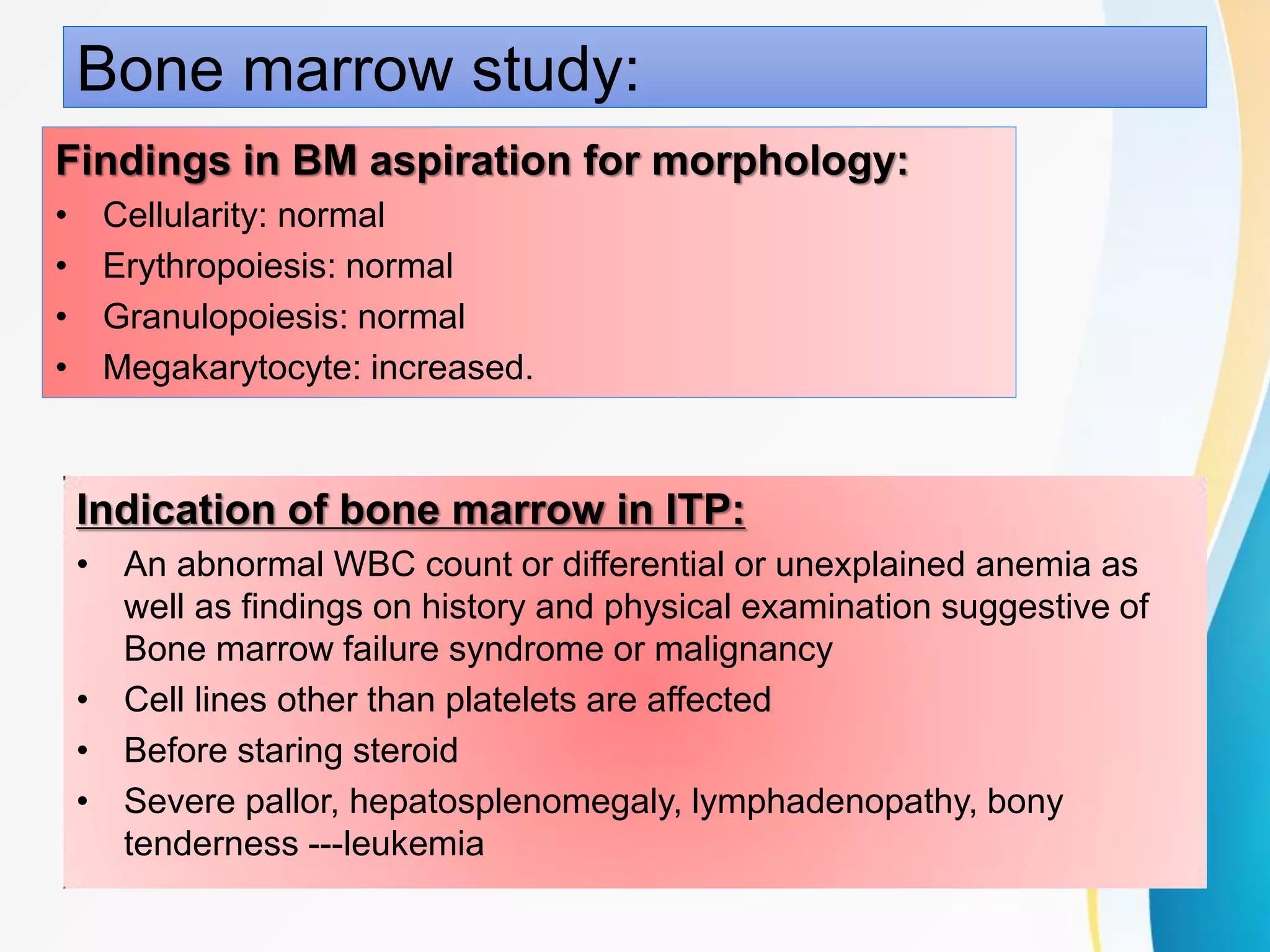 Immune Thrombocytopenic Purpura | PDF