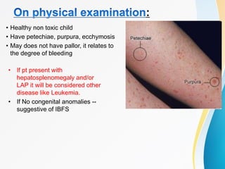 Mild Petechiae Leukemia